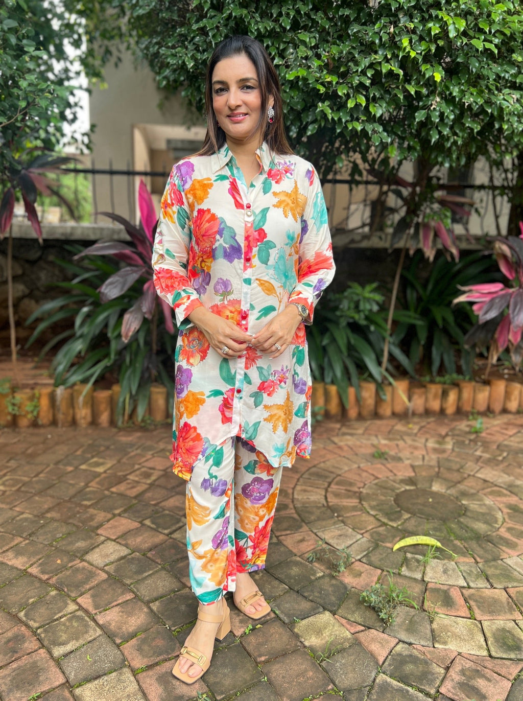 Sequenced Floral Bloom Coord Set – Preetibora