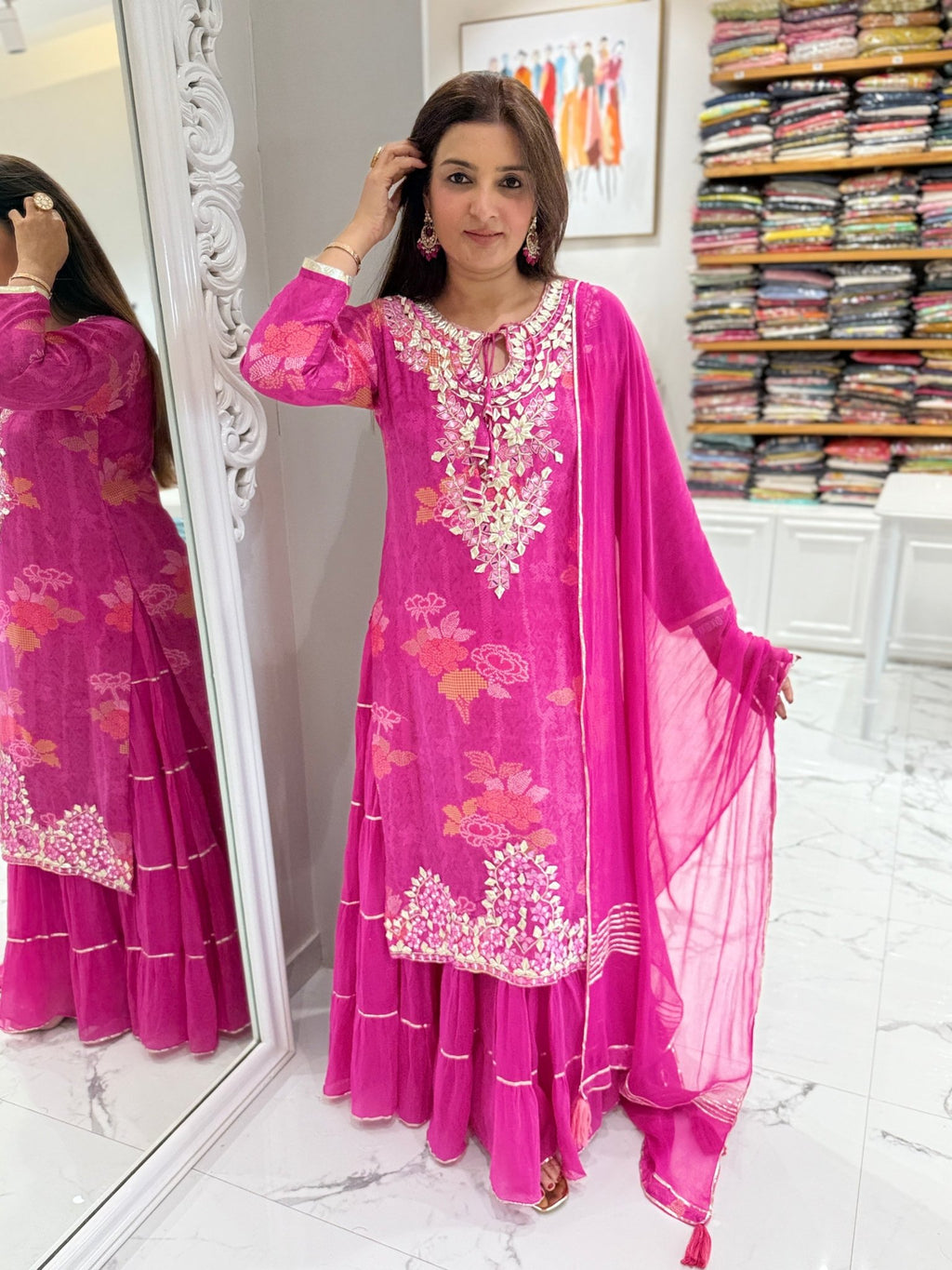 Festive Flair Indian One Piece – Preetibora