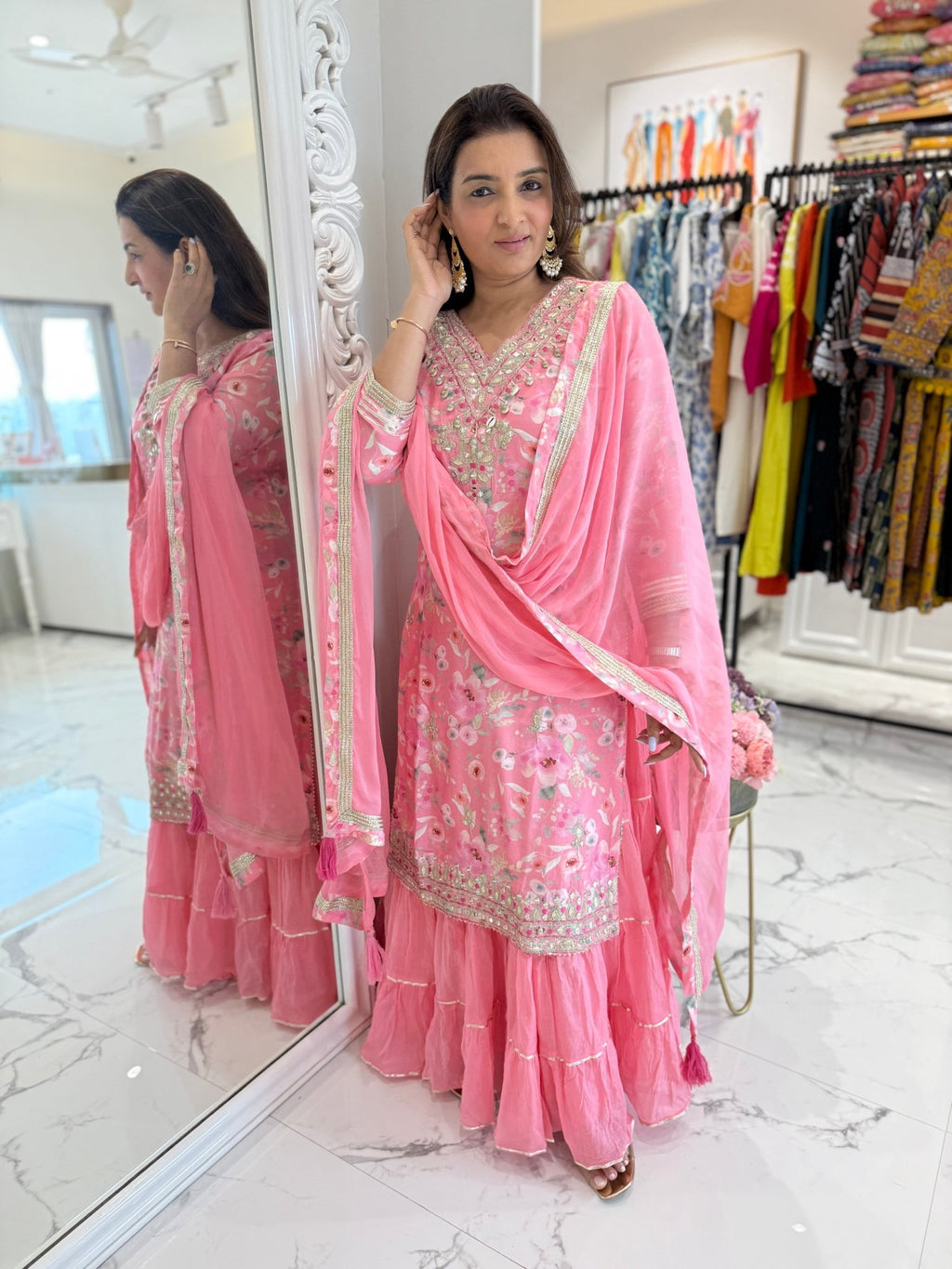 Raspberry Indian One Piece – Preetibora