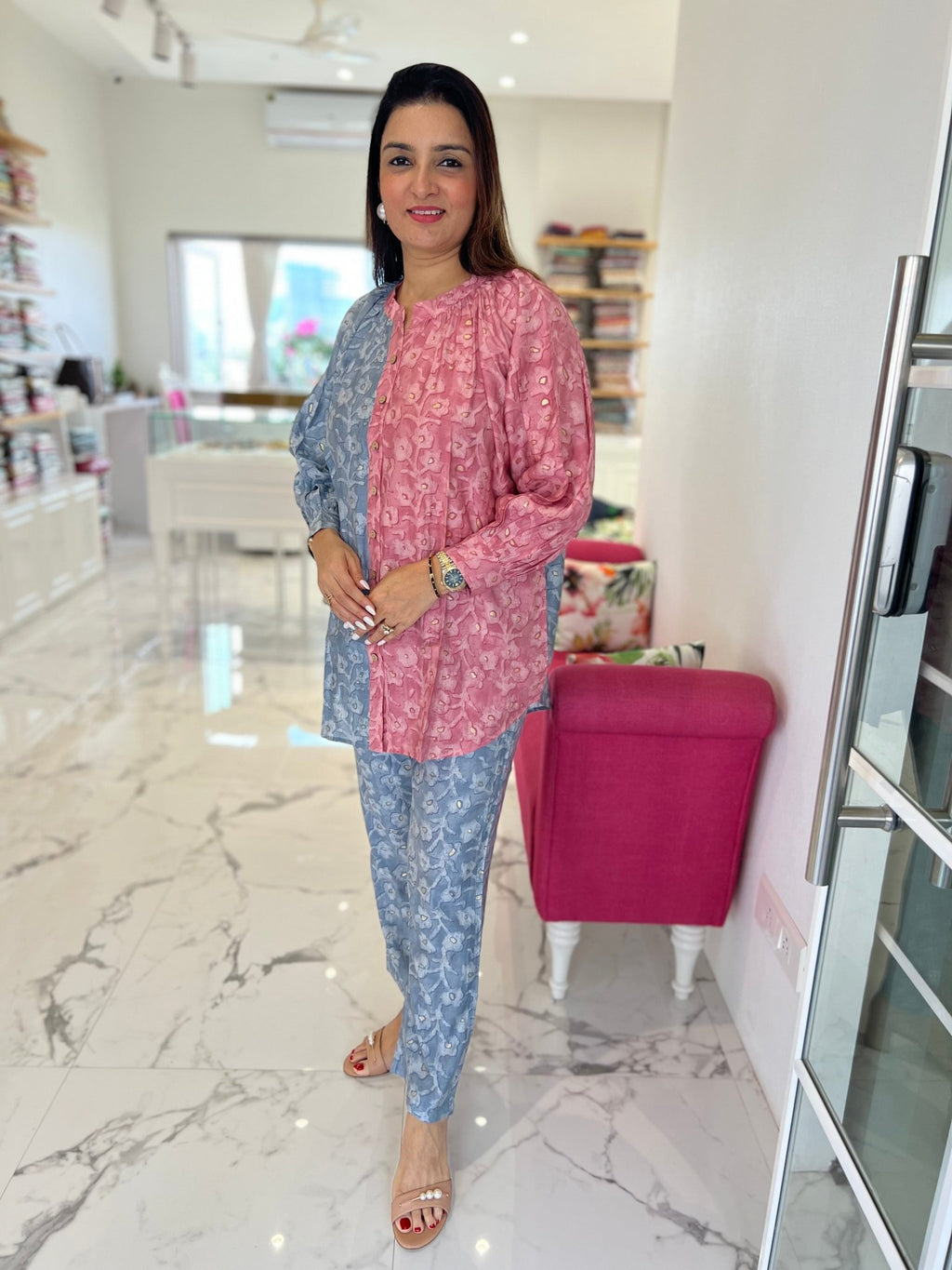 Breezy Pastel Coord Set – Preetibora
