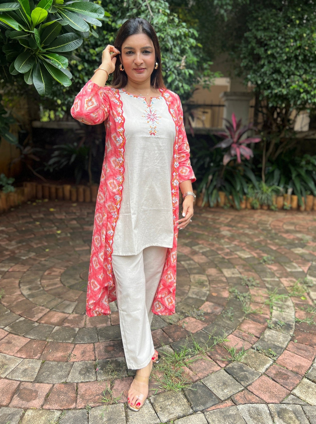 Georgia Peach Jacket Set – Preetibora